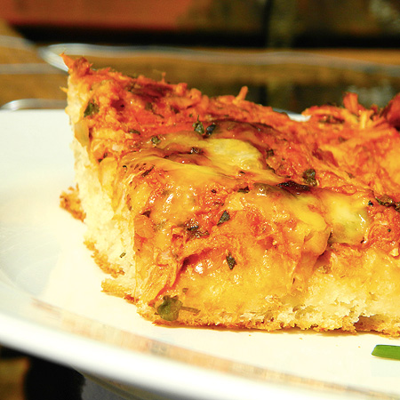 Receita Pizza de Massa Mole